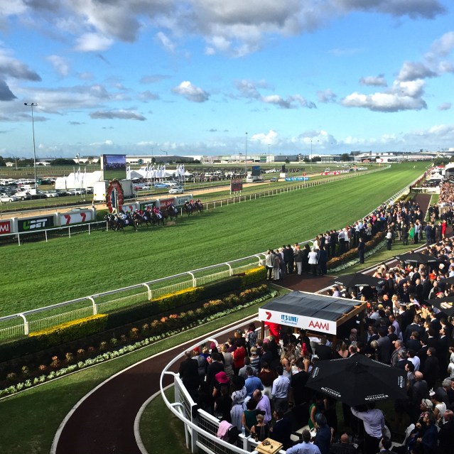 What I wore: Winter Racing Carnival – Blonde Ambition