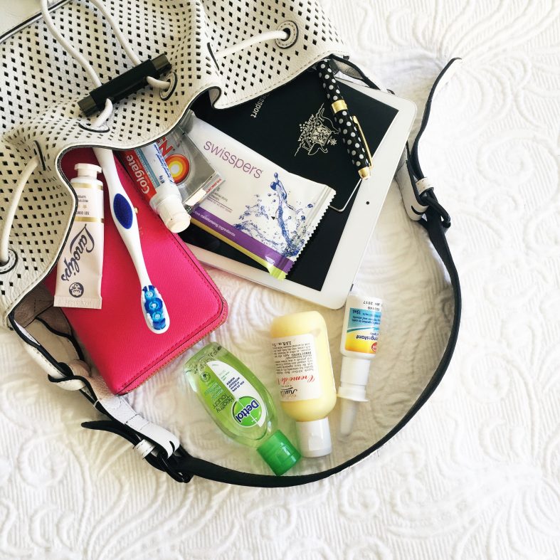 My hand luggage essentials – Blonde Ambition