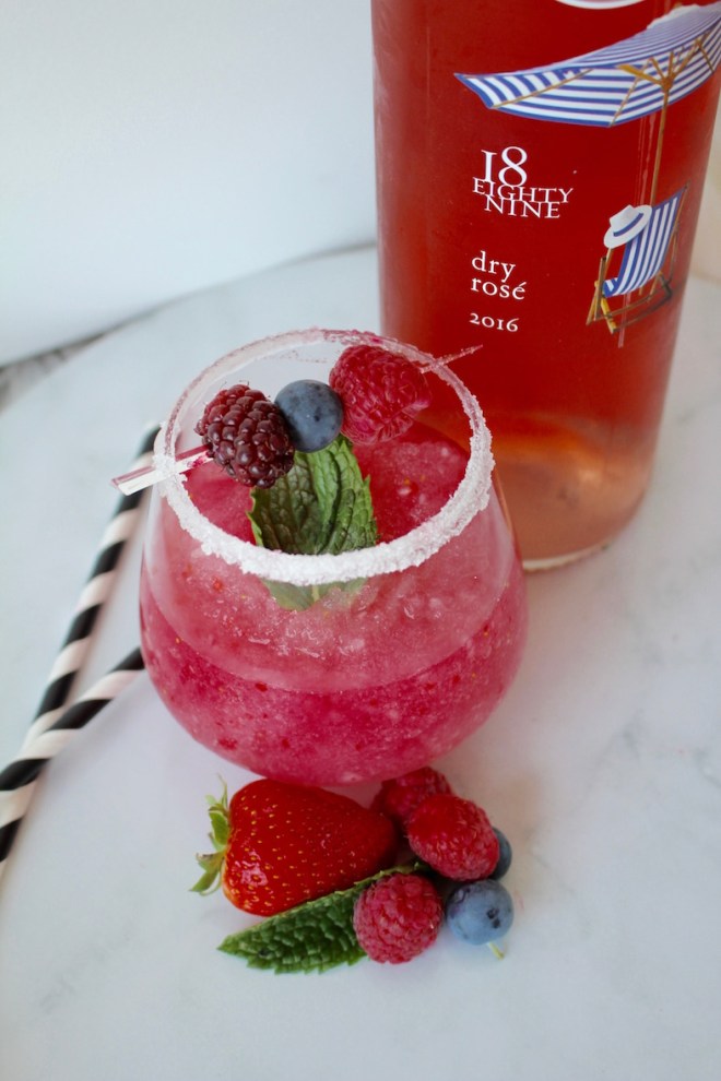 How to make Frosé (frozen rosé) – Blonde Ambition
